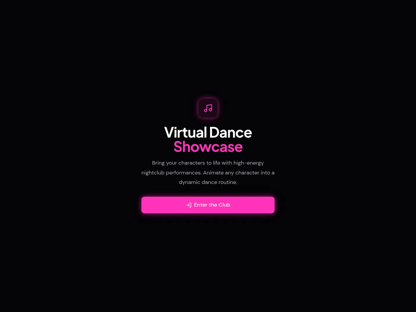 Virtual Dance Performer