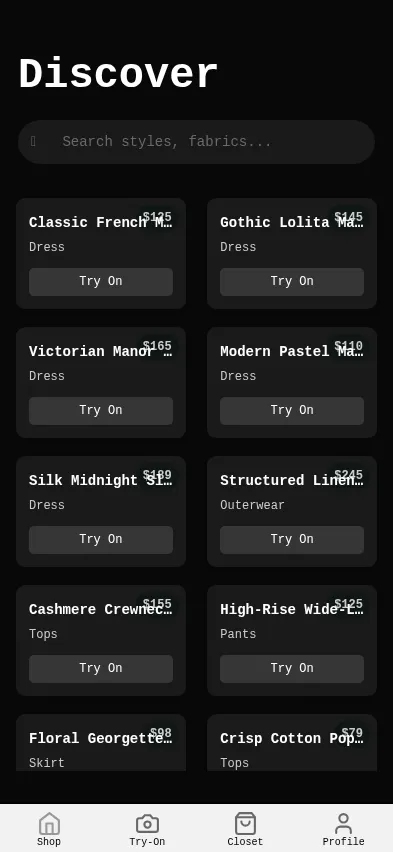 StyleLens Virtual Fitting