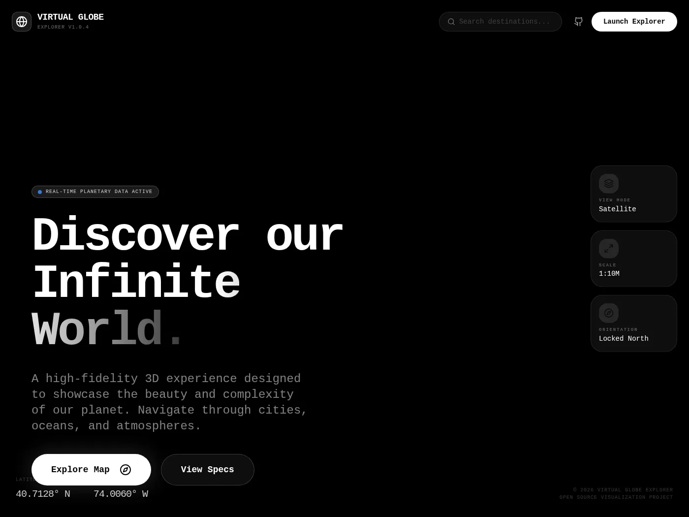 Virtual Globe Explorer