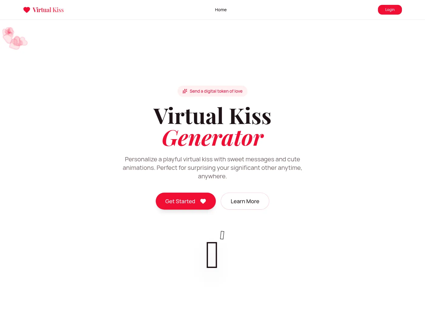 Virtual Kiss Generator