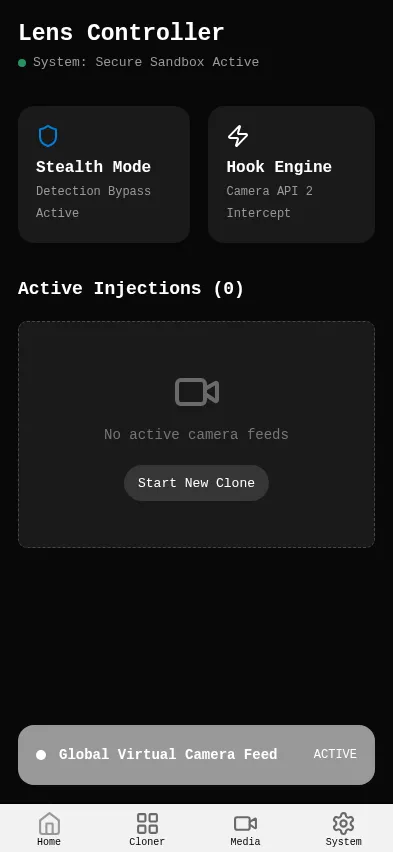 Virtual Lens Cloner