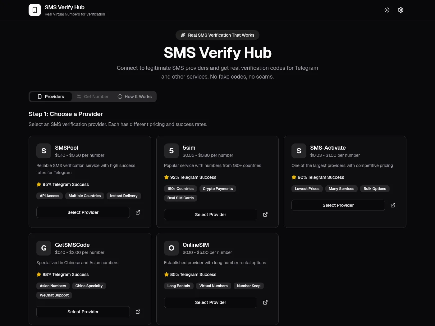 Virtual Number Generator Hub