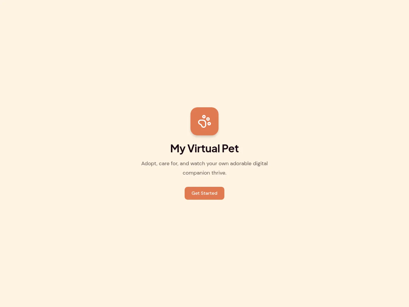 My Virtual Pet