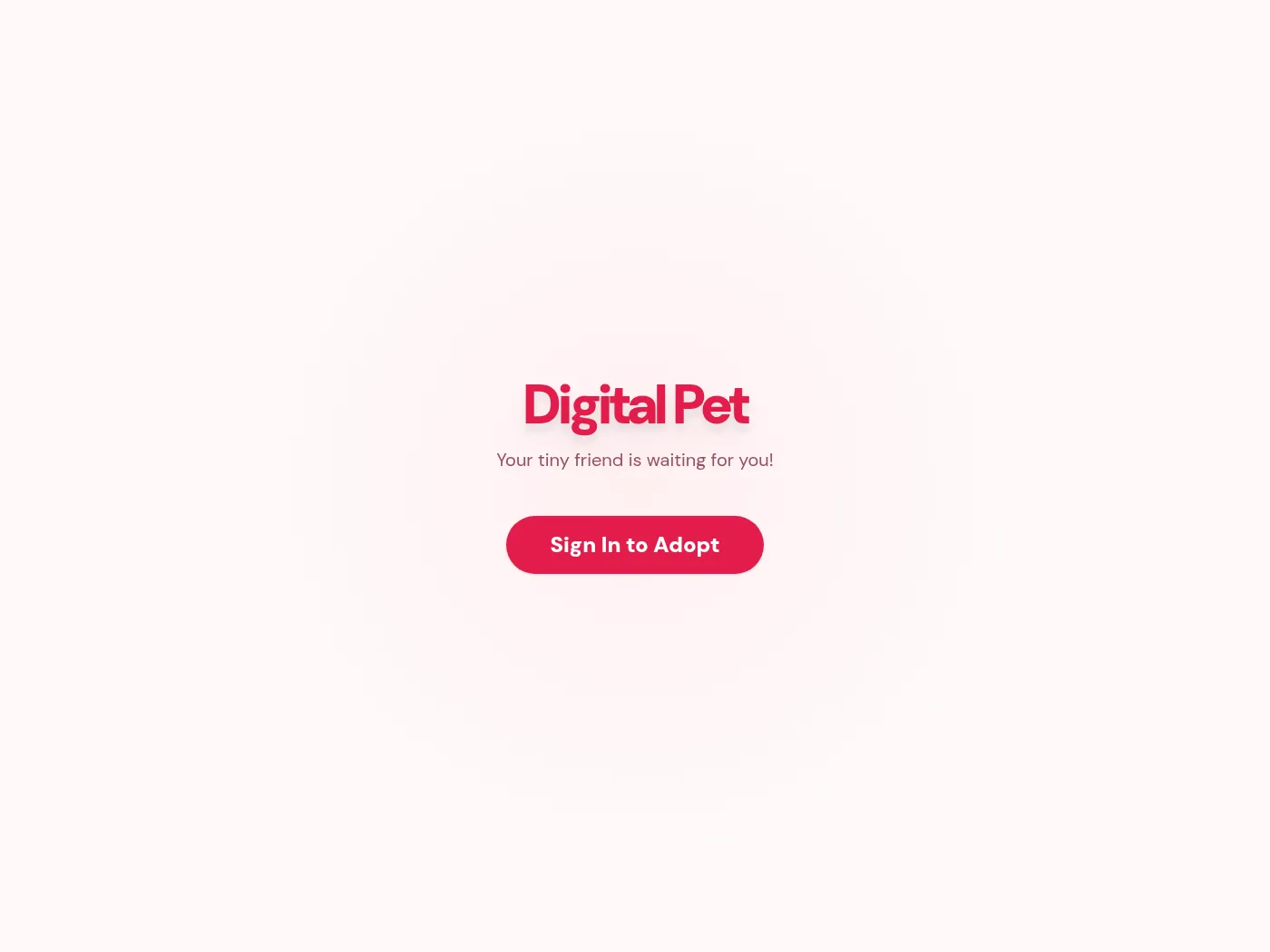 Digital Pet Companion