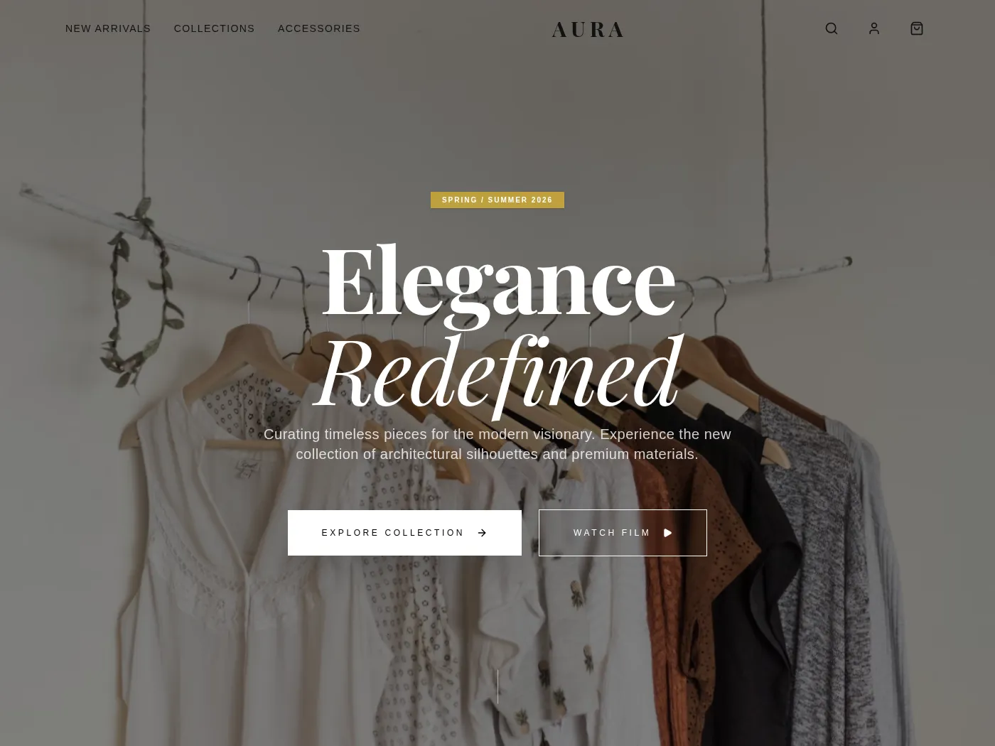 Virtual Shop Website