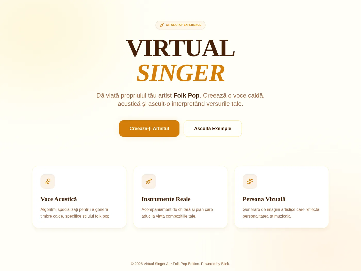 Virtual Singer