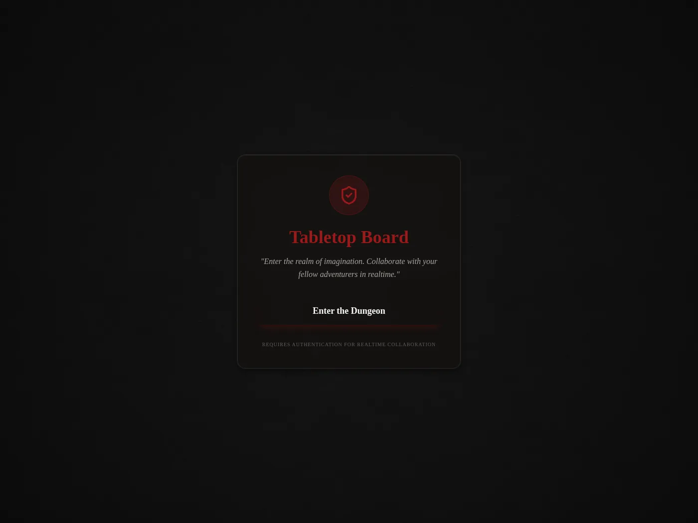 Virtual Tabletop Board