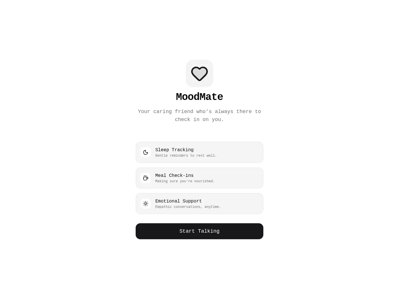 MoodMate App