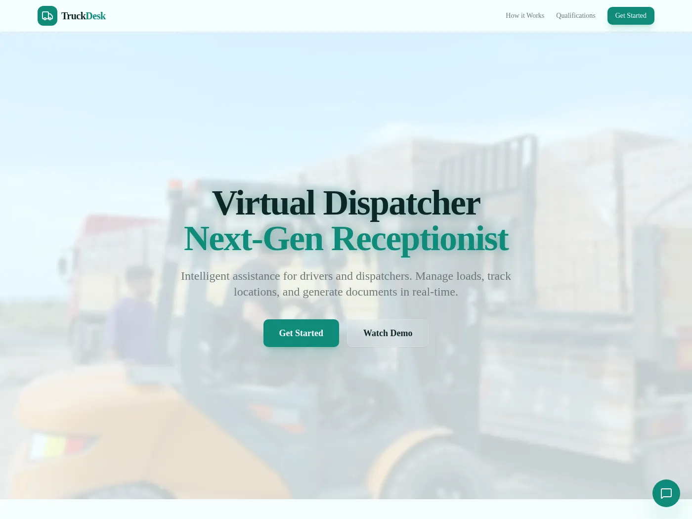 TruckDesk Virtual Receptionist