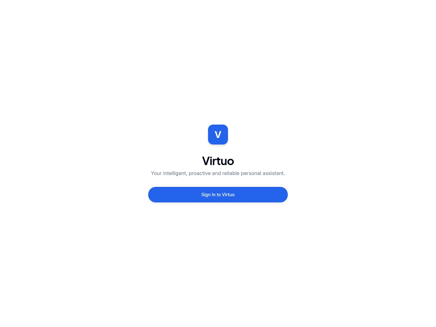 Virtuo Personal Assistant