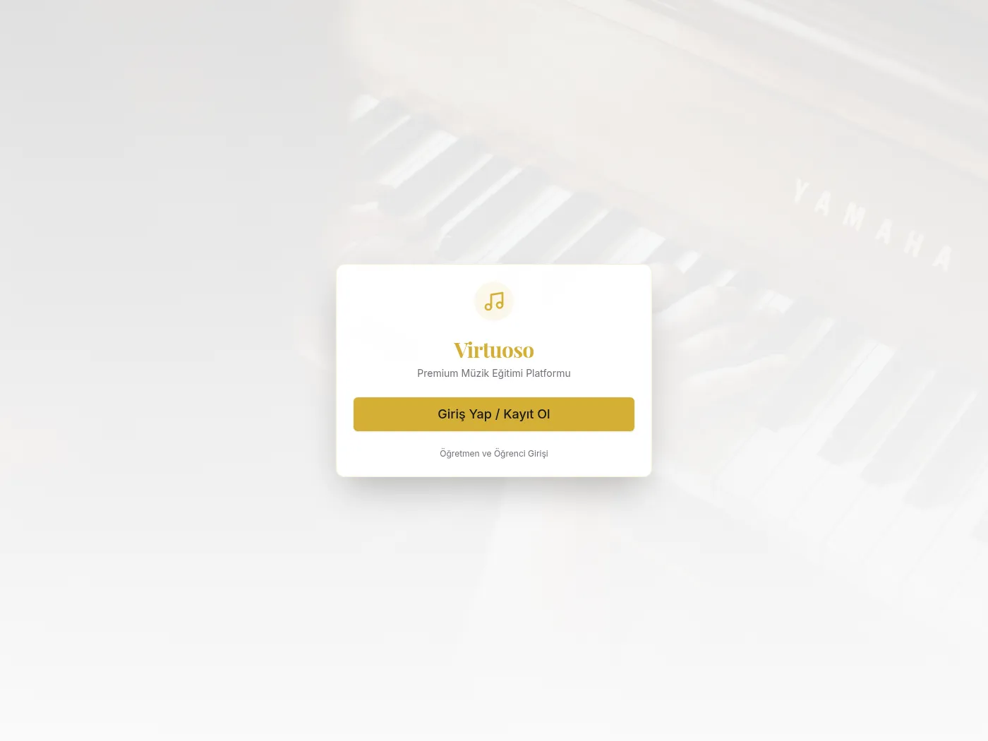 Virtuoso Teacher Dashboard