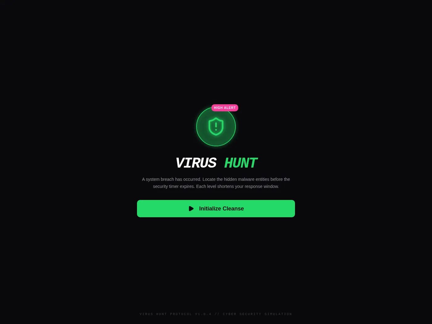 Virus Hunt Game