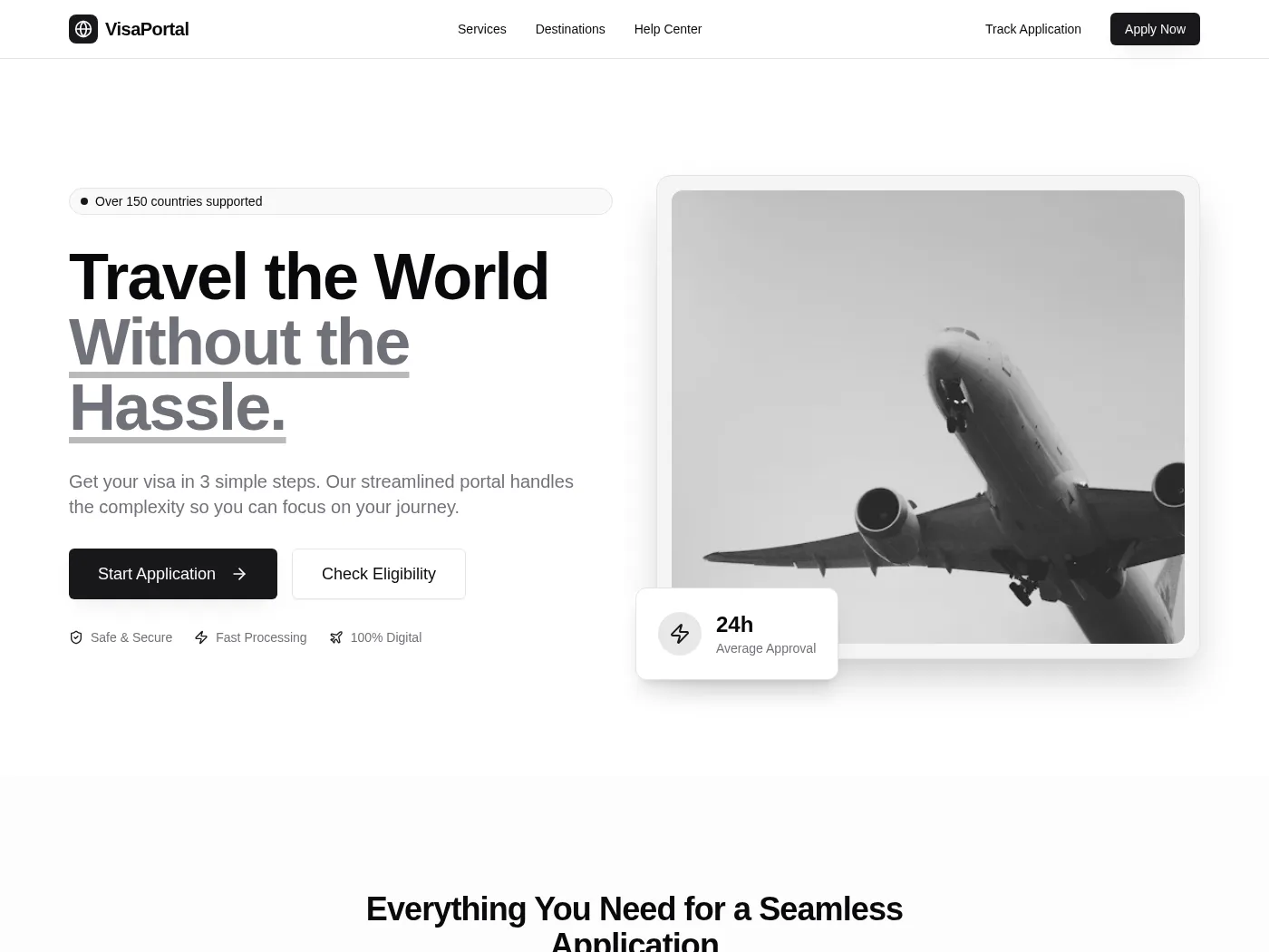 Visa Application Portal