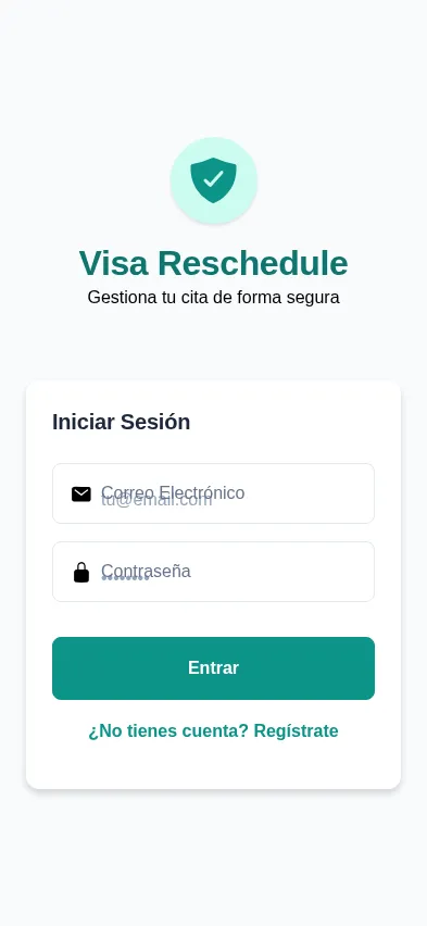 US Visa Reschedule App