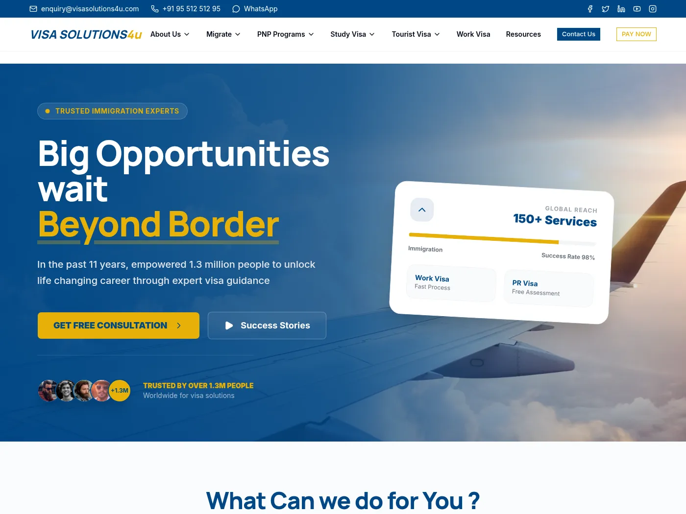 Visa Solutions Clone