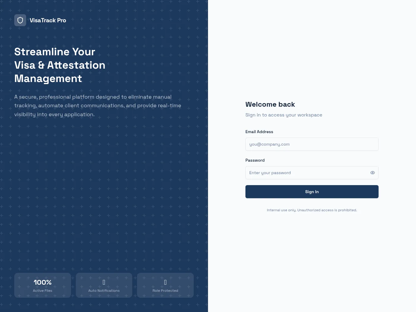 VisaTrack Pro