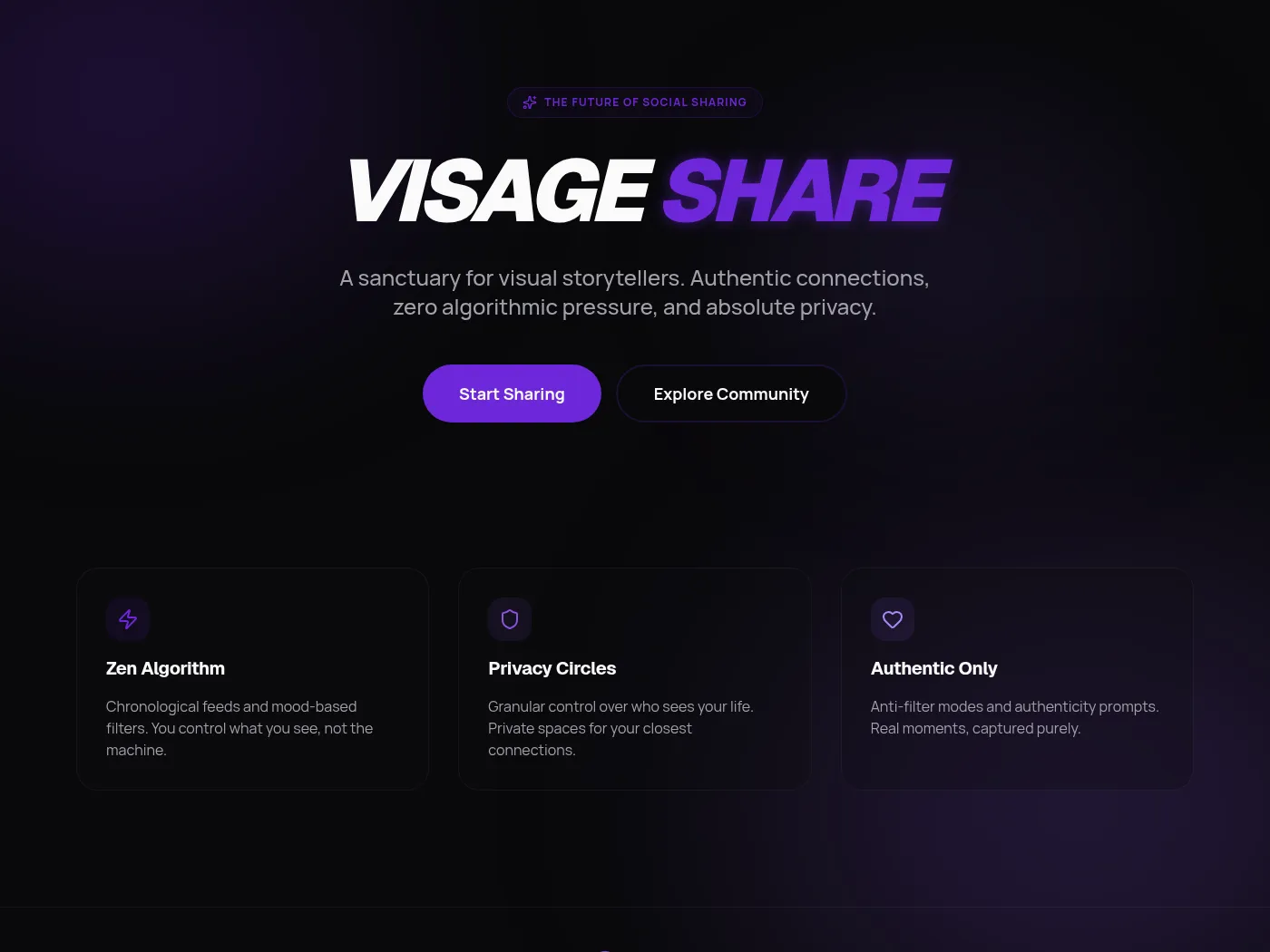 Visage Share