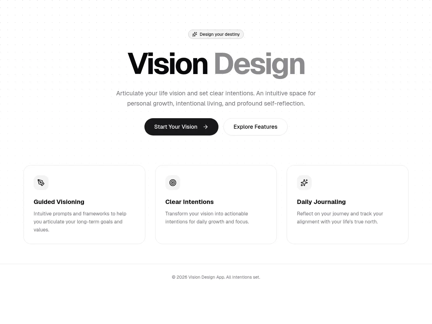 Vision Design App