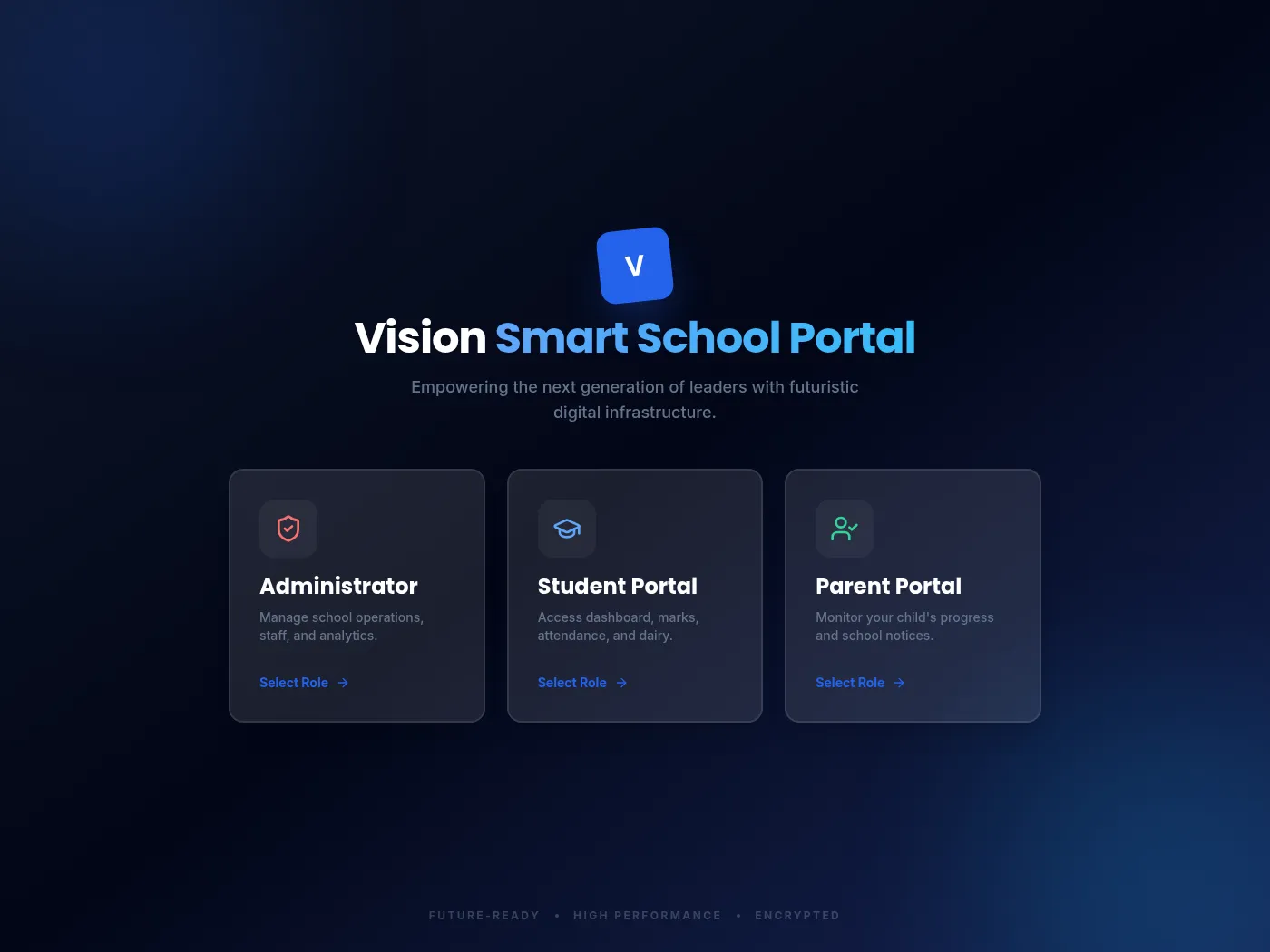 Vision Smart School Portal