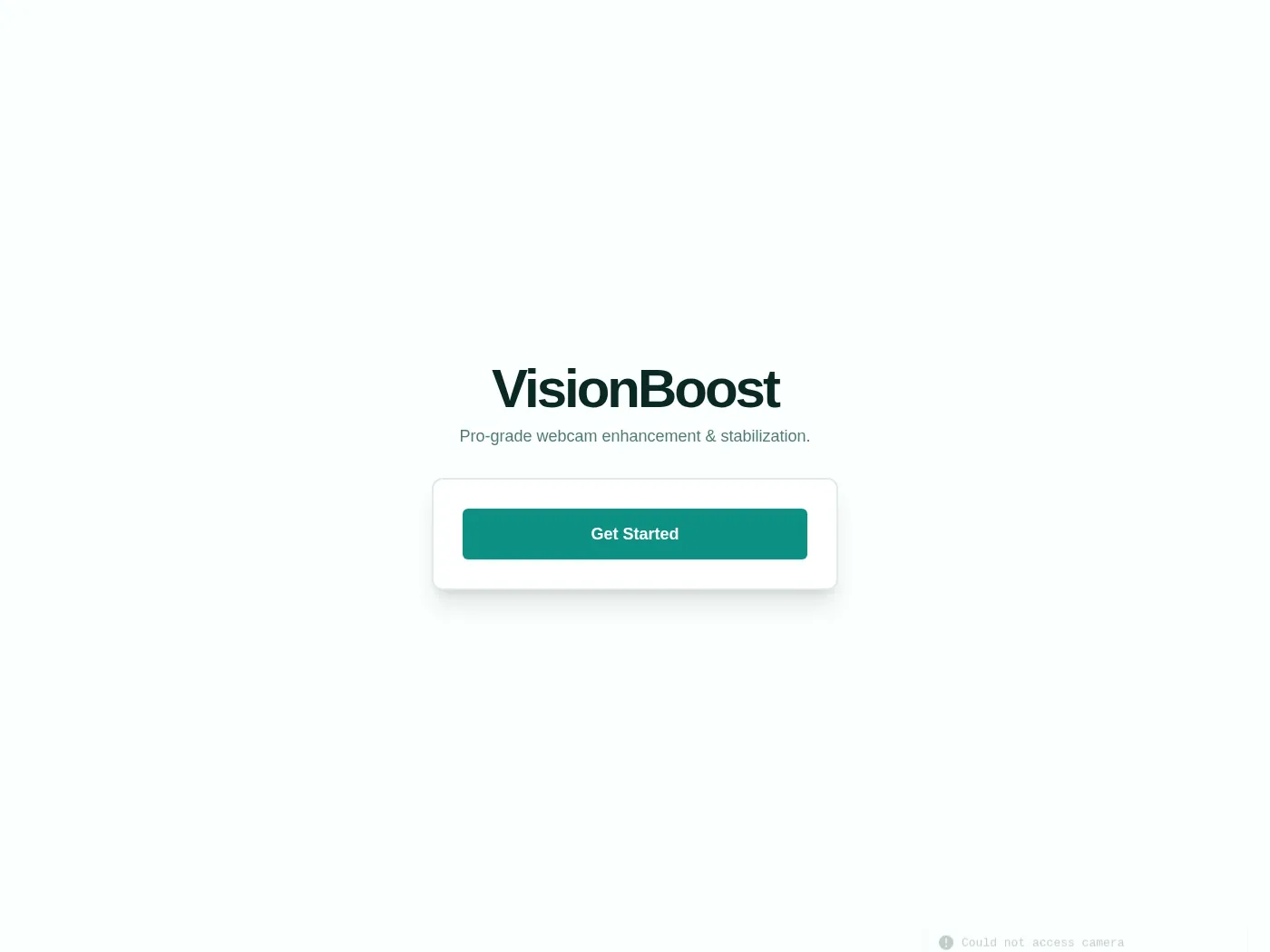 VisionBoost Cam