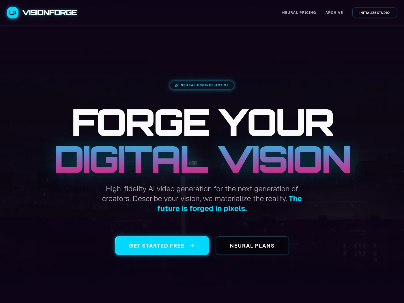 VisionForge AI Studio