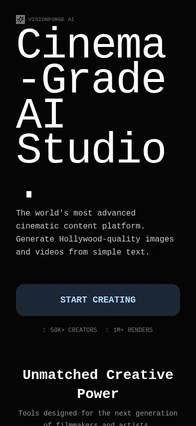 VisionForge AI Studio