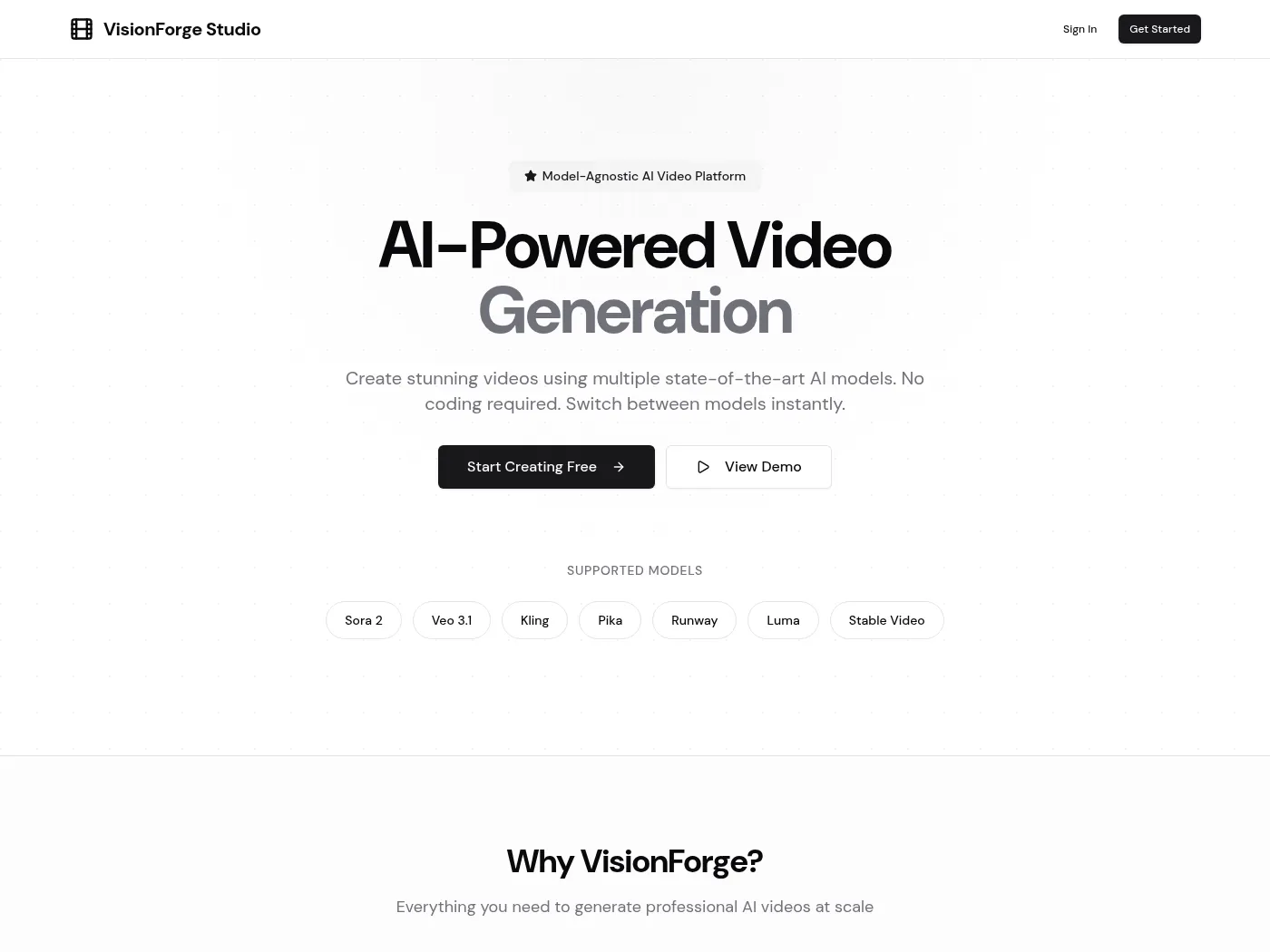 VisionForge Studio