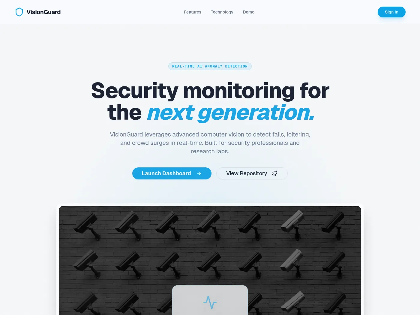 VisionGuard AI Monitor