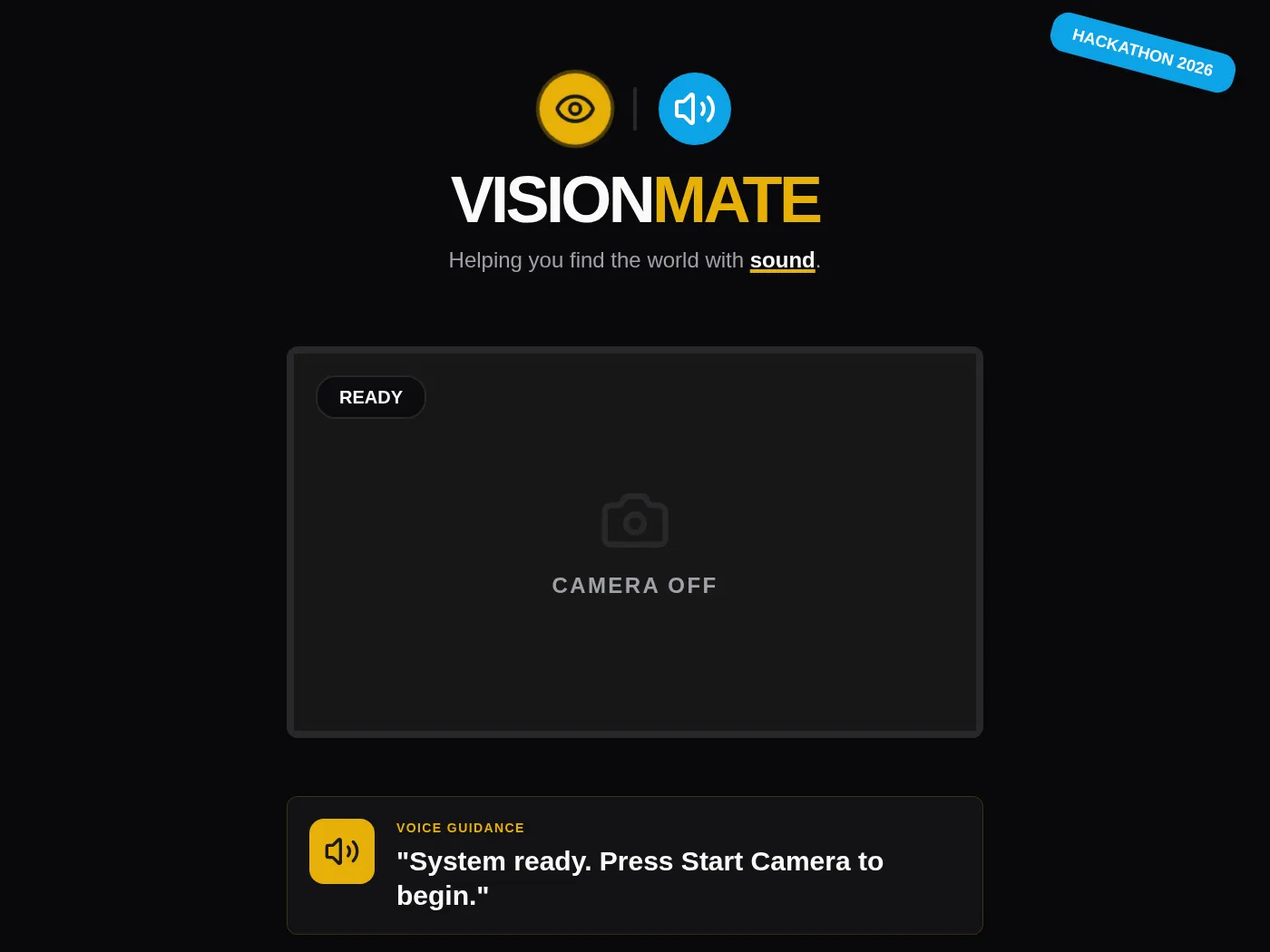 VisionMate Web UI