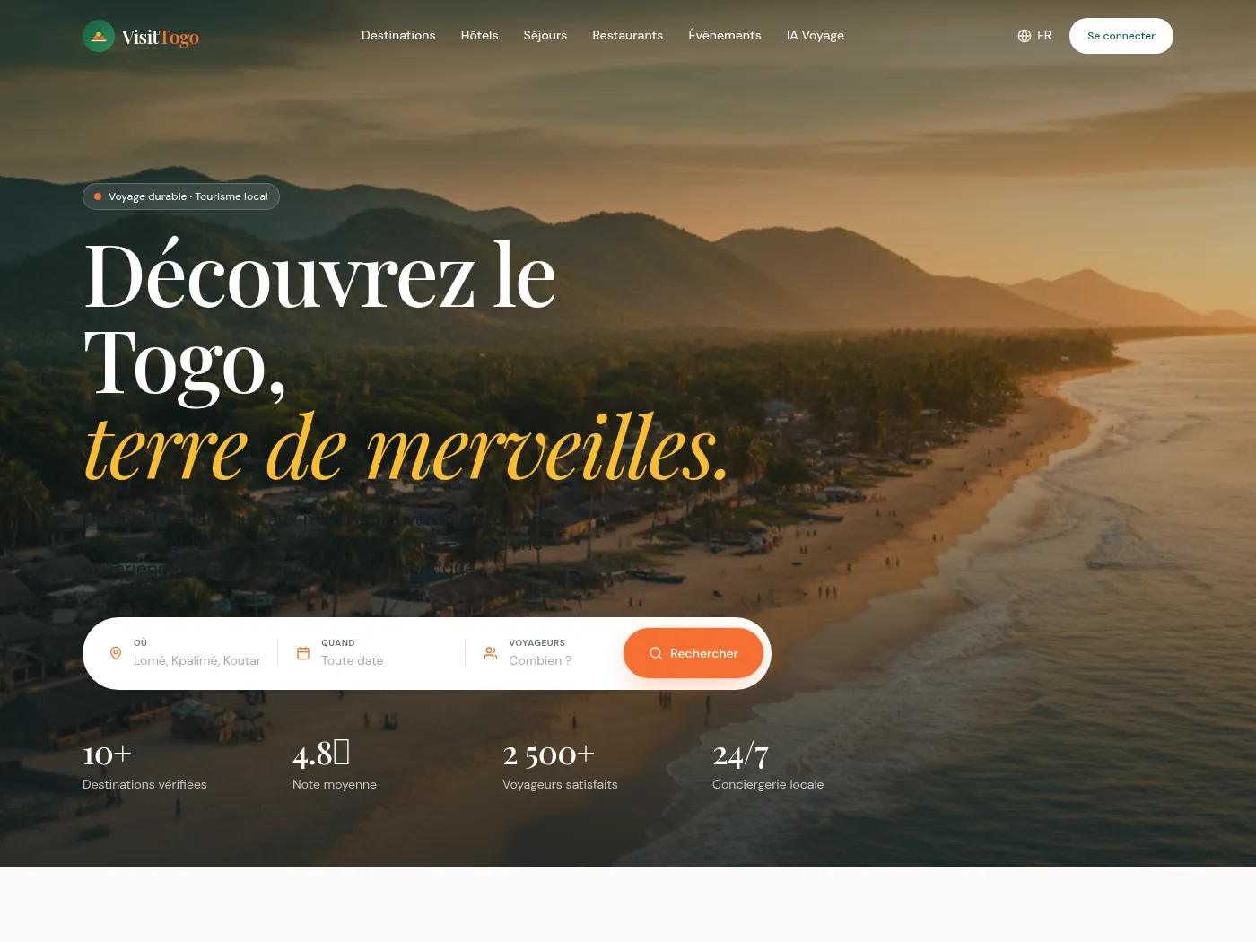 Visit Togo SaaS Platform