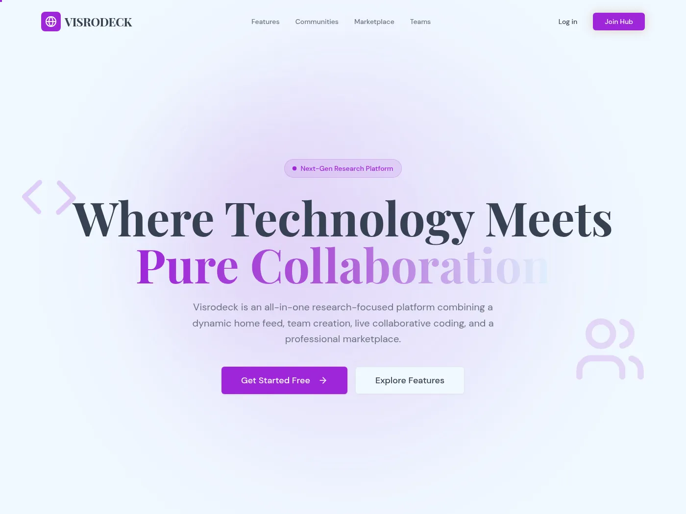 Visrodeck Collaboration Hub
