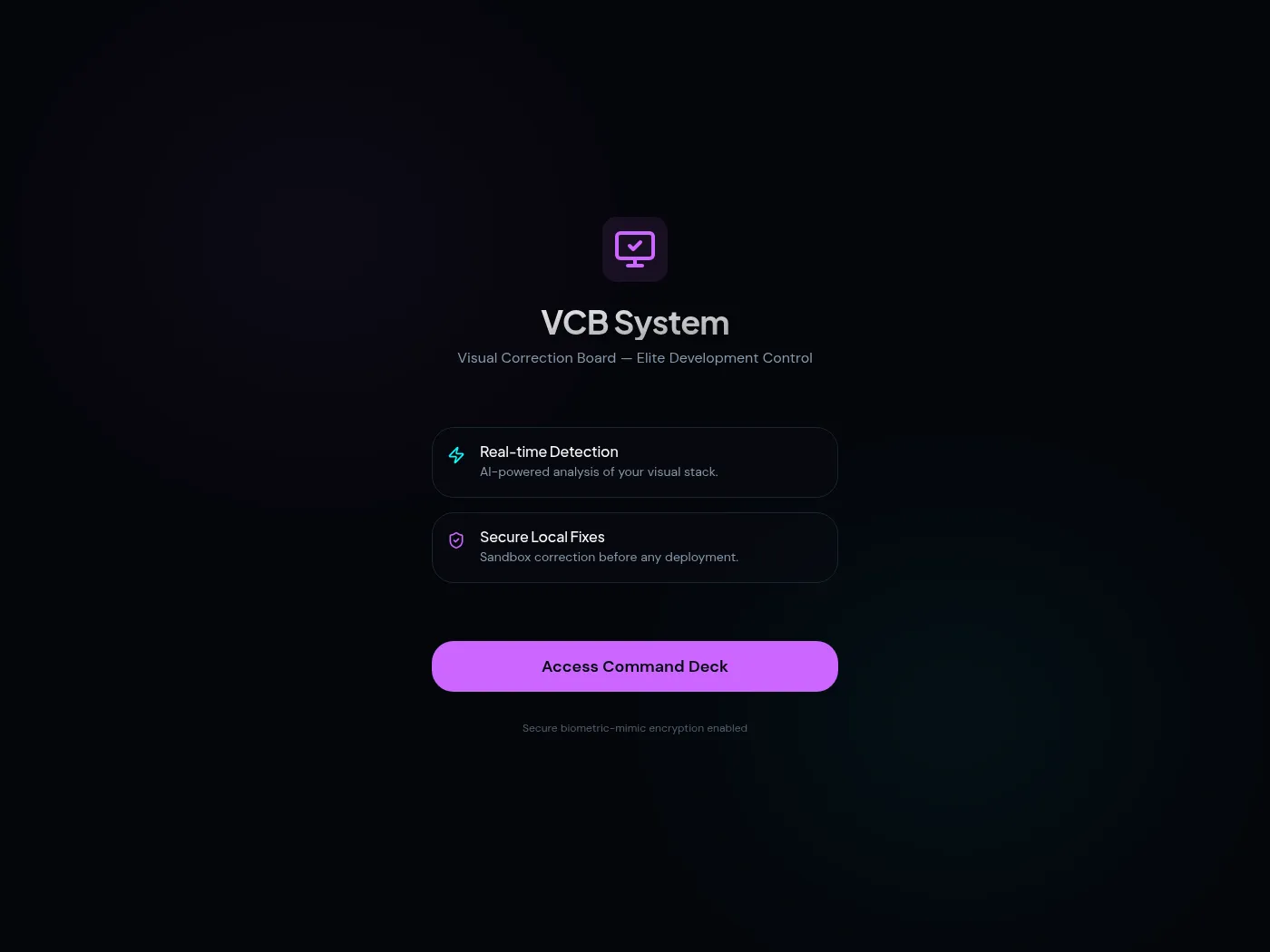 Visual Correction Board