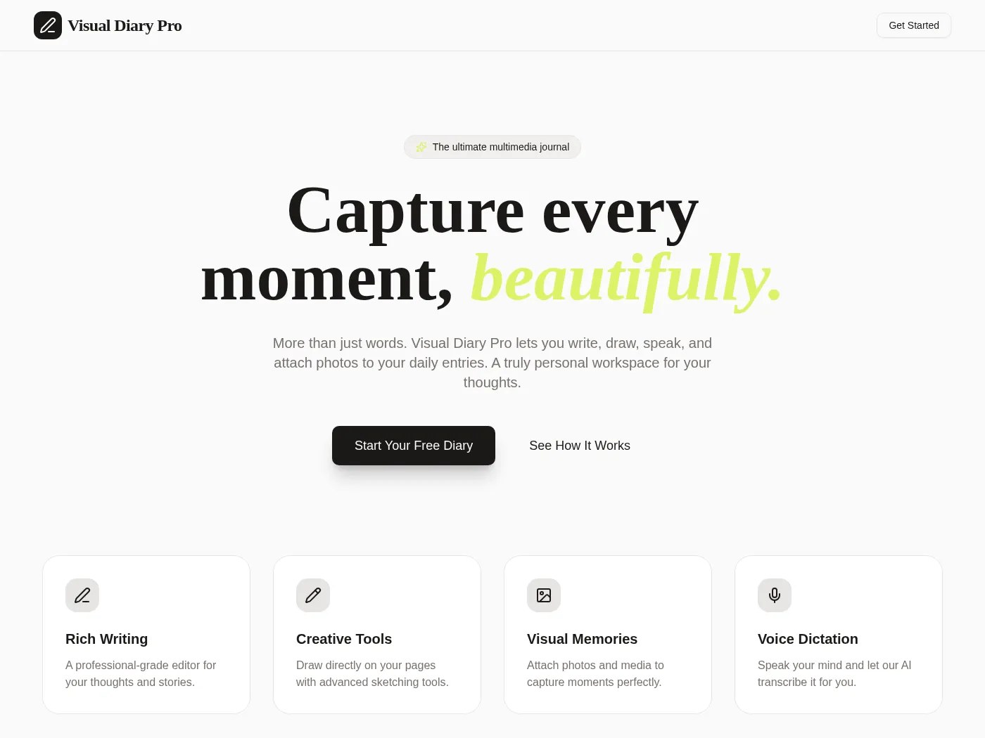 Visual Diary Pro