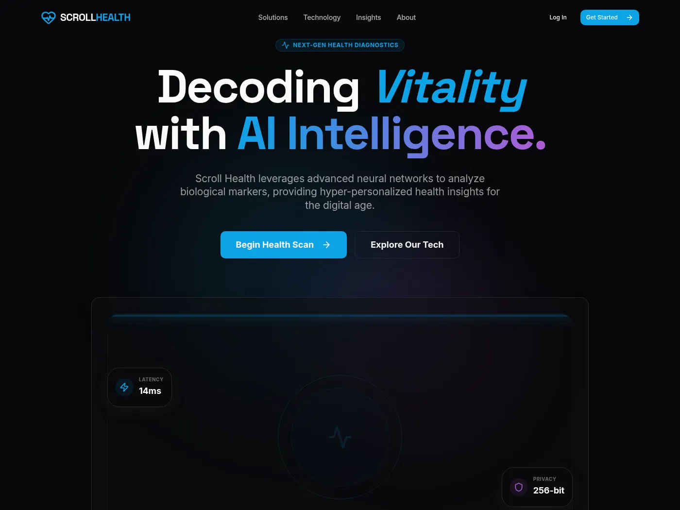 Scroll Health Web
