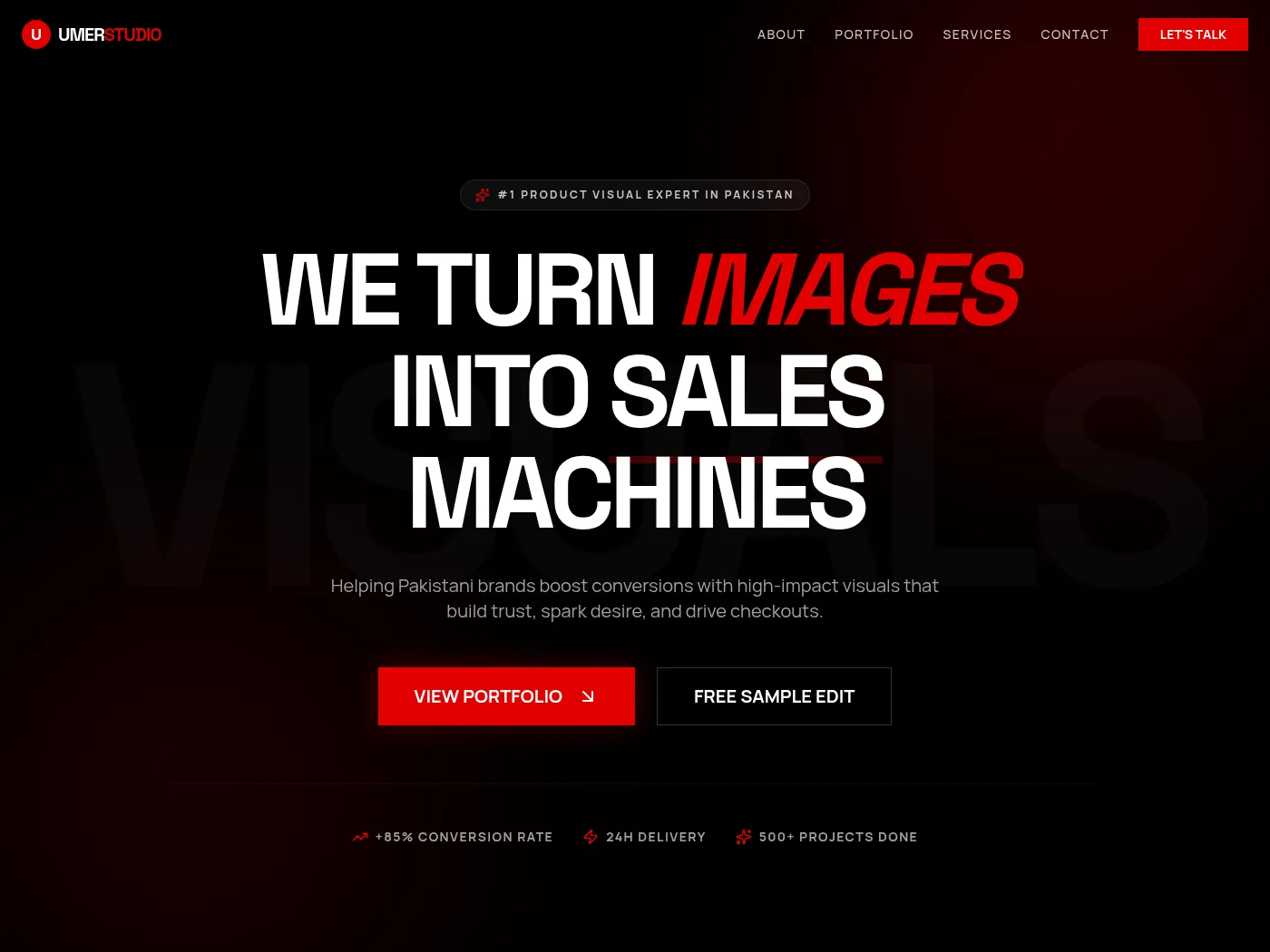 Umer Visual Studio Portfolio