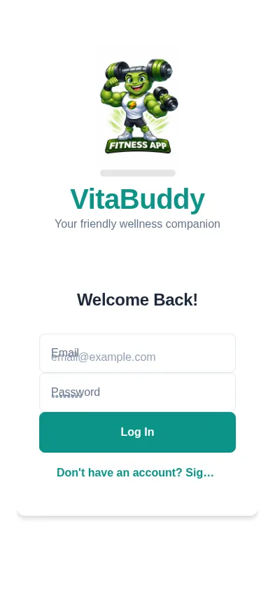 VitaBuddy Wellness App