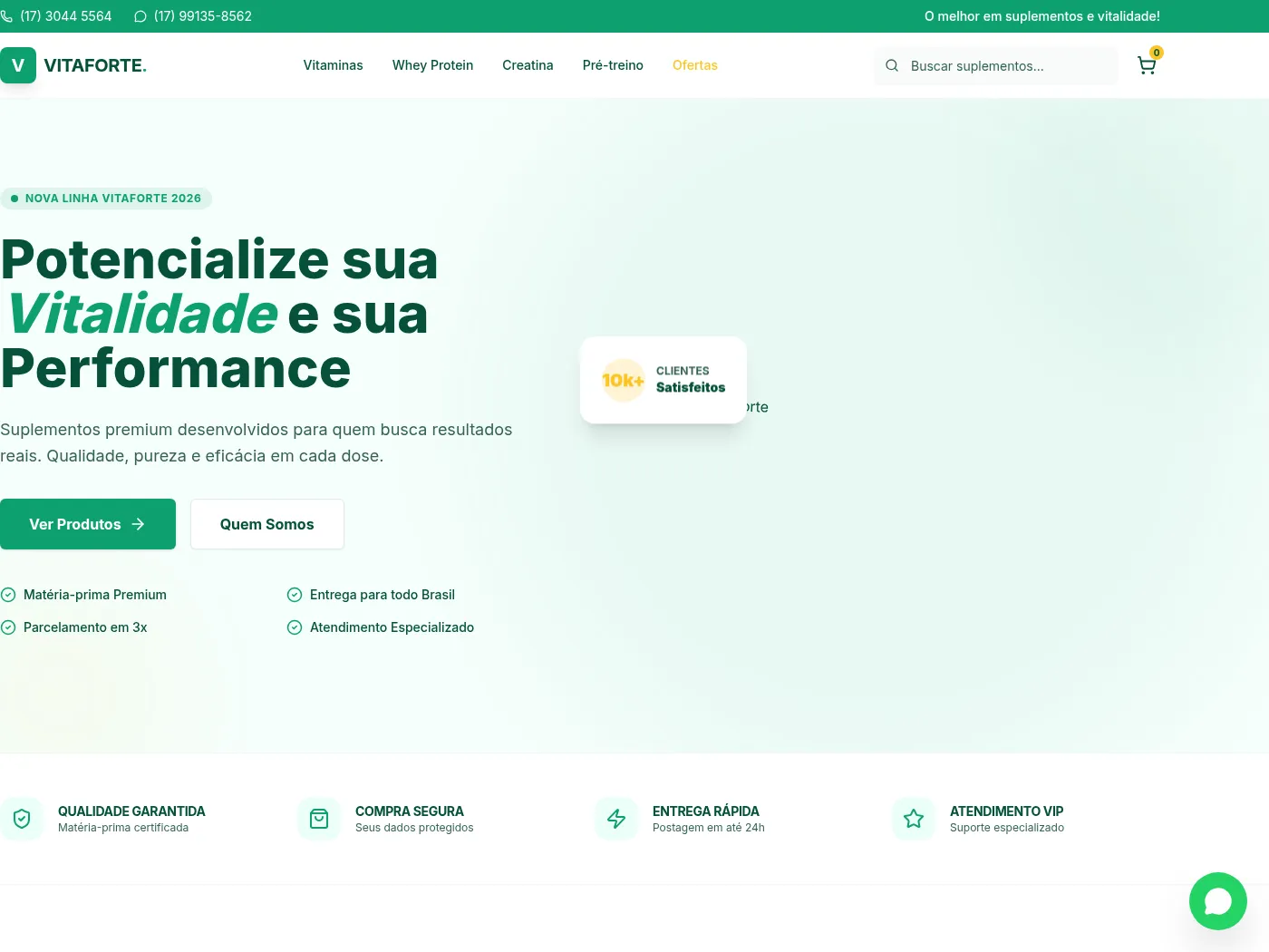 Vitaforte Supplements Site
