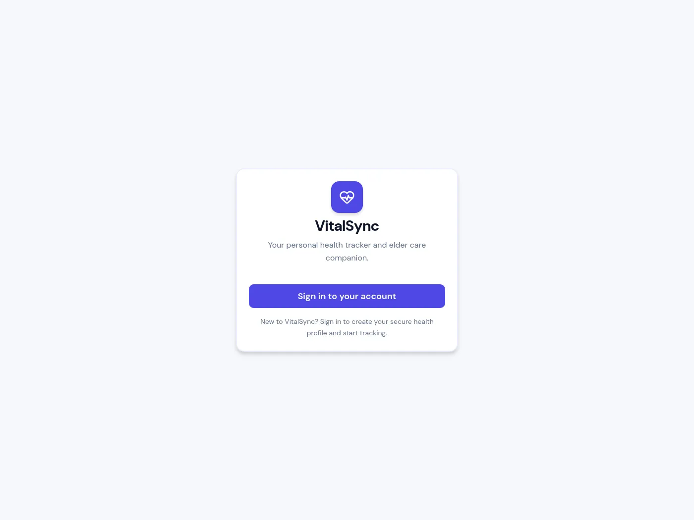VitalSync Health Tracker