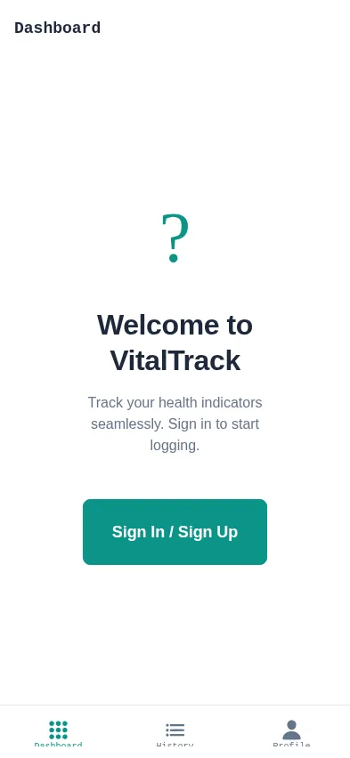 VitalTrack Mobile