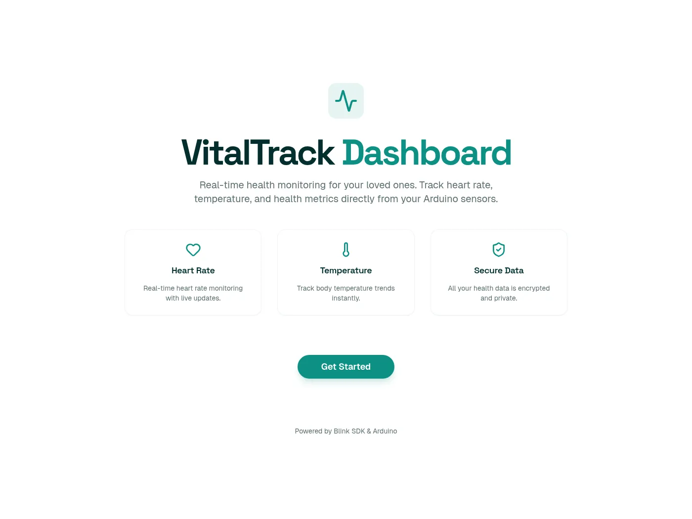 VitalTrack Dashboard