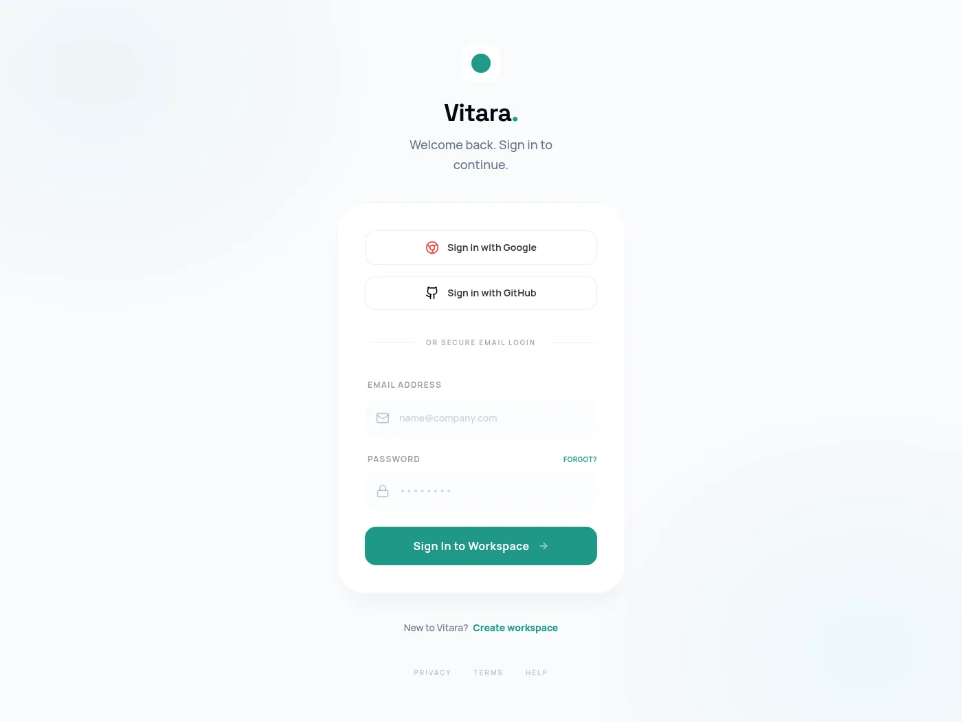 Vitara Auth Gateway
