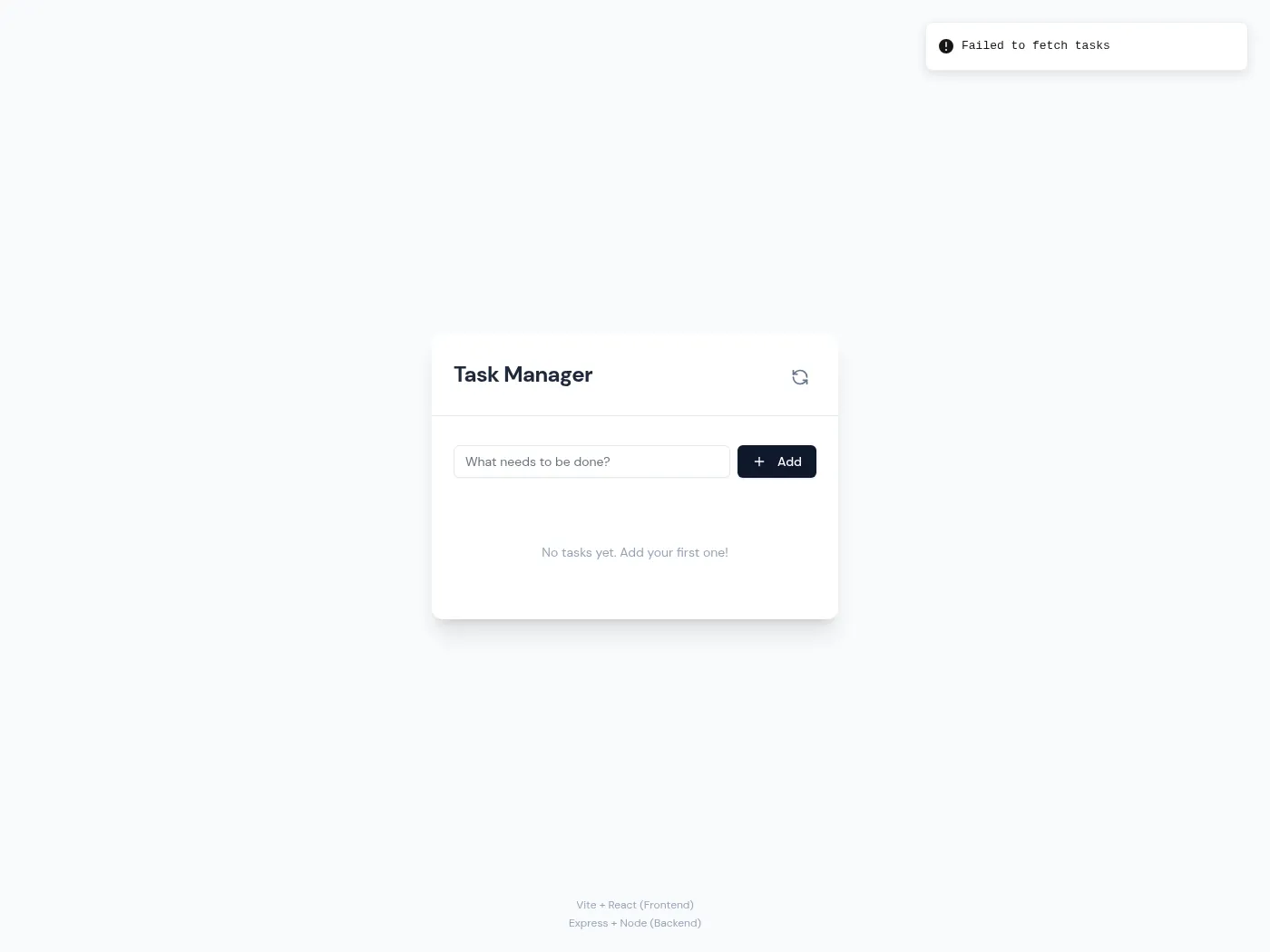 React Vite Starter App