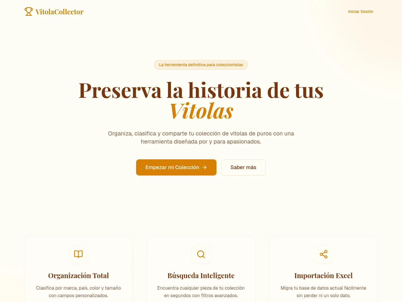 Vitola Collector ES