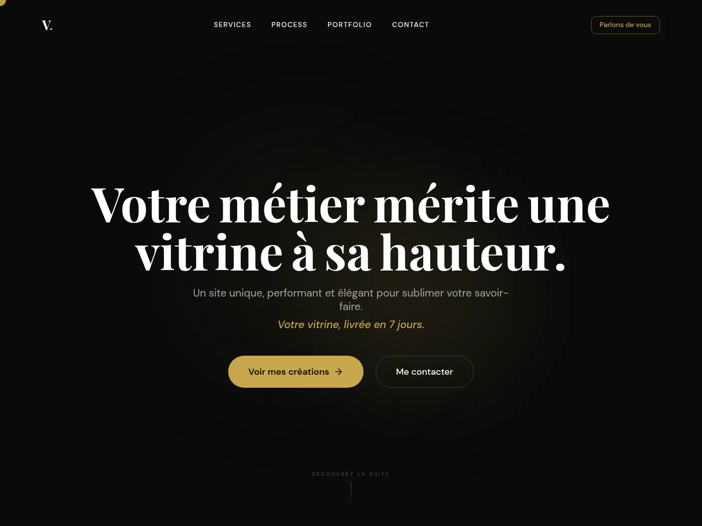 Vitrine Luxe Portfolio