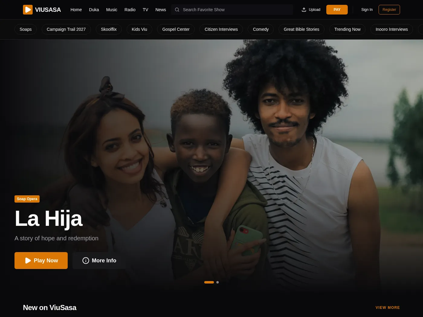Viusasa Video Platform