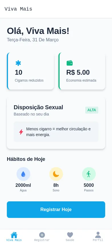 Viva Mais Wellness App