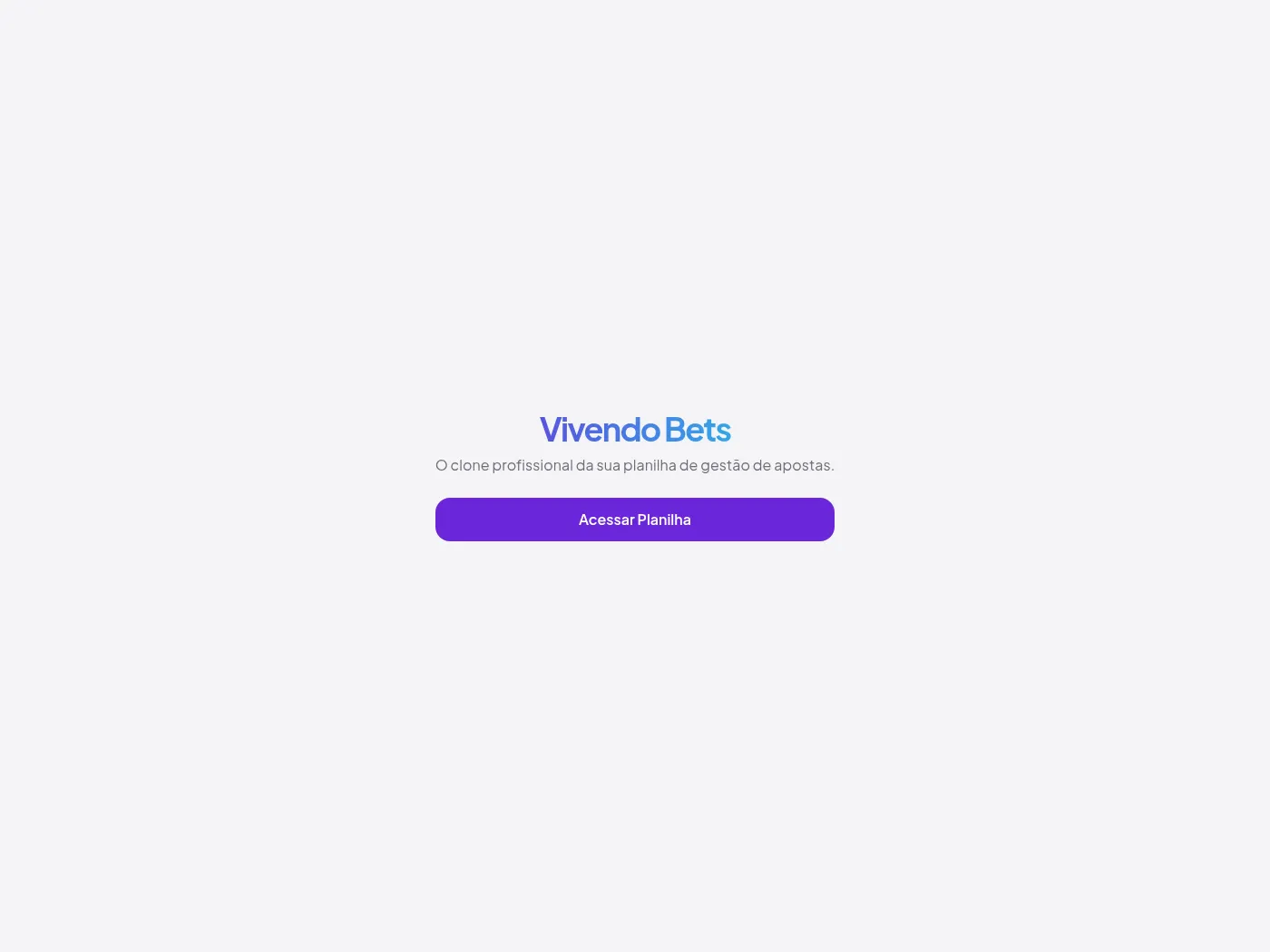 Vivendo Bets Clone
