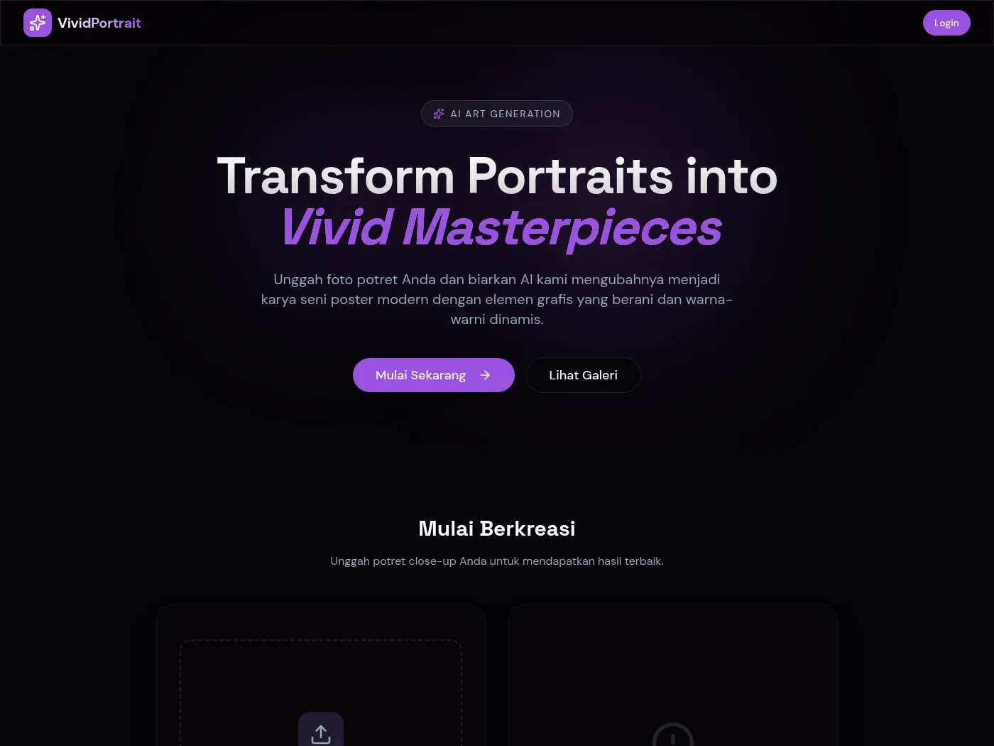 Vivid Portrait Generator