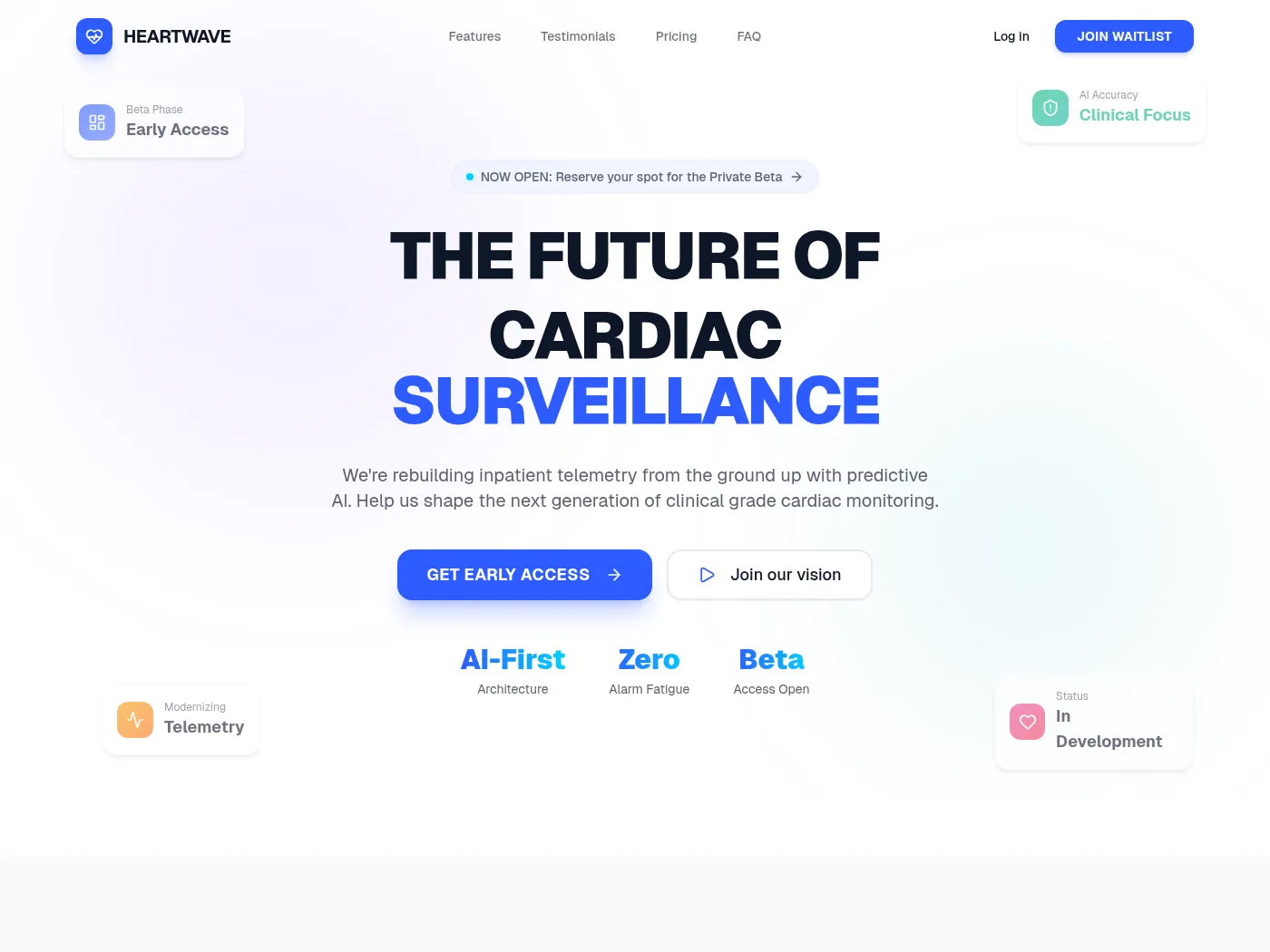 Heartwave webpage