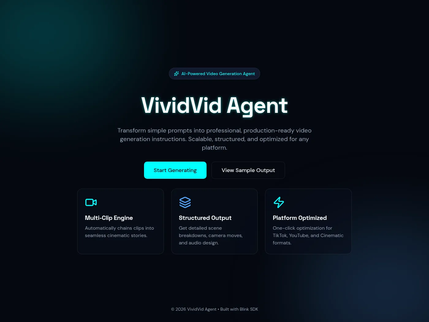 VividVid Agent